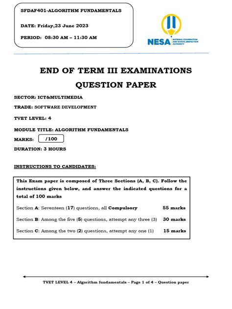 Mg Algorithm 2023 Pdf Computing Computer Programming