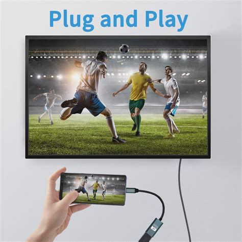 Jeswo Adapter Usb C Hdmi 4k 60hz Ezüst Emag Hu