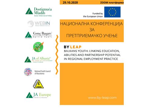 НАЦИОНАЛНА КОНФЕРЕНЦИЈА „ПРЕТПРИЕМАЧКО УЧЕЊЕ Национален младински совет на Македонија
