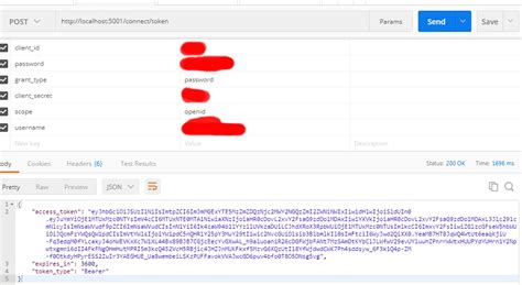 c identityserver4 with resource owner password returning 401 in