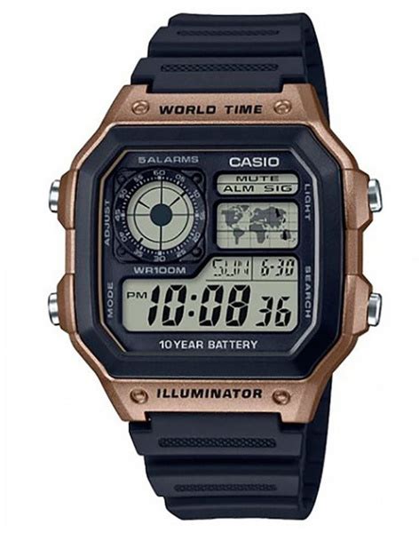 Японские мужские наручные часы Casio Collection Ae 1200wh 5a купить с доставкой по выгодным