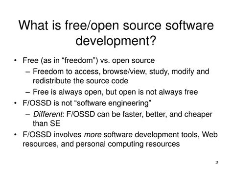 Ppt Understanding Best Practices In Freeopen Source Software