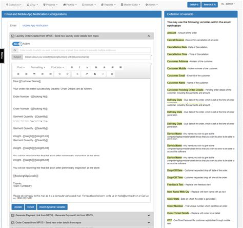 How To Configure E Mail Templates