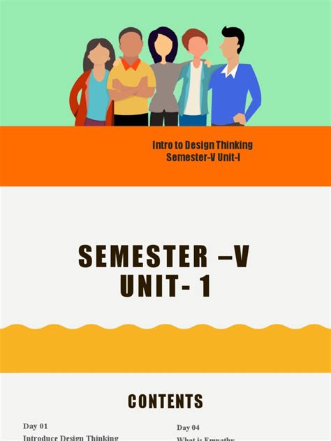 Csbs Dt Sem 5 Unit1 Final Pdf Design Thinking Thought