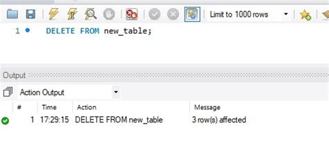 MySQL Error Code MySQL Workbench Delete 구문 오류 해결 SH PROGRAM