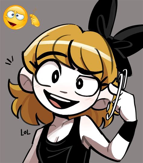 Derpina Meme Zwart Haar Derpina Meme Art Print