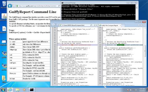 Guiffy Screen Shots Diff Tool 3 Way Merge And Folder Compare