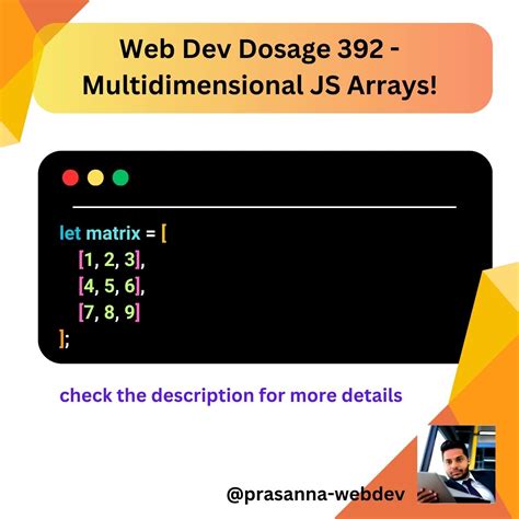 Multidimensional Javascript Arrays For Data Structures Prasanna D Posted On The Topic Linkedin