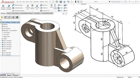 Solidworks Tutorial For Beginners Exercise 11 Youtube