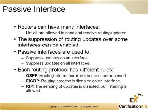 Passive Interface Command In Eigrp Network