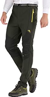 Pantalones Trekking Hombre Impermeables Pantalones De Trabajo Termicos
