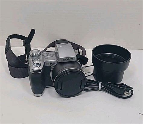 Sony Cyber Shot Dsc H1 51mp Digital Camera Super Steady Shot W Strap