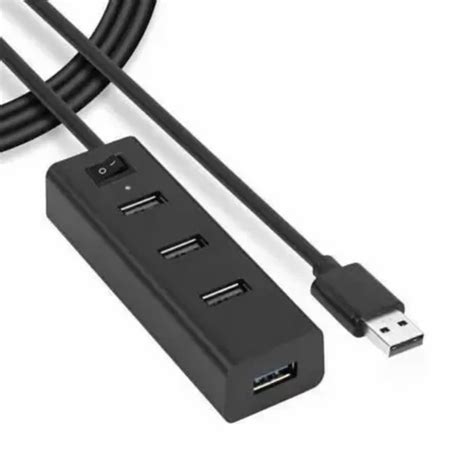 Usb Hub Port High Speed Usb Hub With Power Switch Black At Rs USB Hub ID