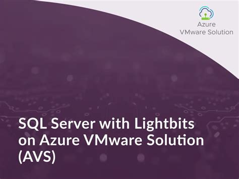 Lightbits For Azure Vmware Solution Avs Azure Cloud Lightbits