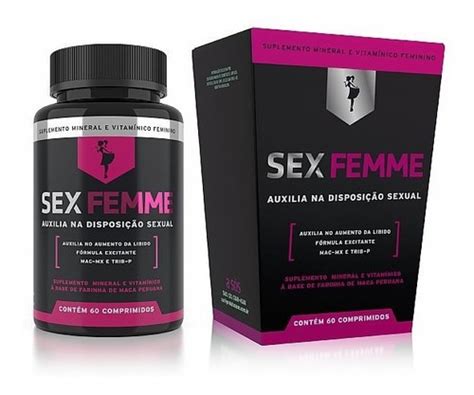 Suplemento Feminino Sex Femme 60 Capsulas Gel Frete Grátis