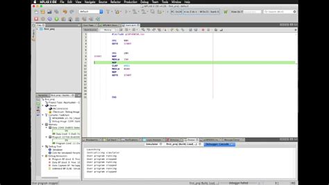 Mplab Basic Simulation File Youtube