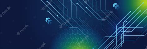 Premium Vector Abstract Technology Communication Concept Vector Background Technology Network