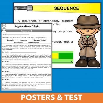 Sequence Text Structure Teaching Chronology