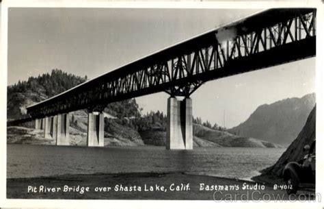 Pit River Bridge Over Shasta Lake Scenic Ca