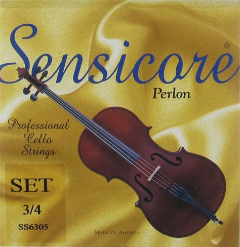 Super Sensitive Sensicore Series Cello String G String Reverb