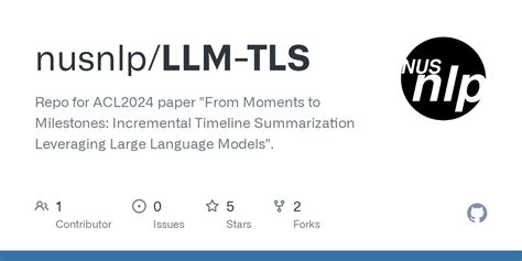 github nusnlp llm tls repo for acl2024 paper from moments to milestones incremental