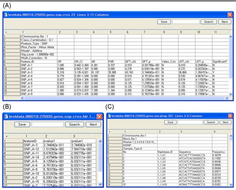 Data Export Display All The Analyzed Results Can Be Saved As Tab Download Scientific Diagram