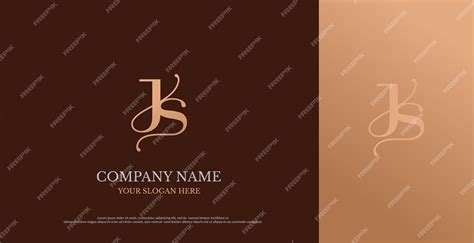 Premium Vector Initial Js Logo Design Vector