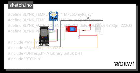 Auto Spray System Final Wokwi Esp32 Stm32 Arduino Simulator
