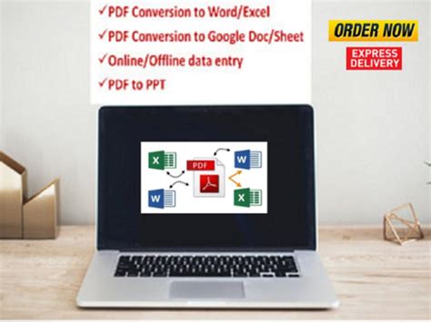PDF Conversion Data Entry Into Word Data Entry Into Excel Upwork