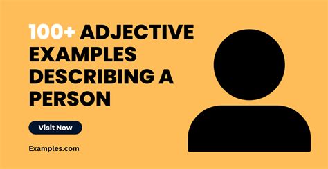 99 Adjective Describing A Person Examples