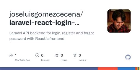 Github Joseluisgomezcecenalaravel React Login Register Laravel Api Backend For Login