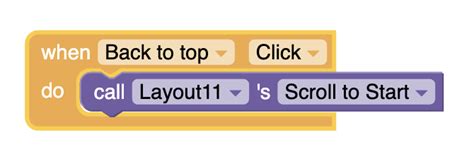 Scroll Back To Top Of Screen Issues Bugs Community