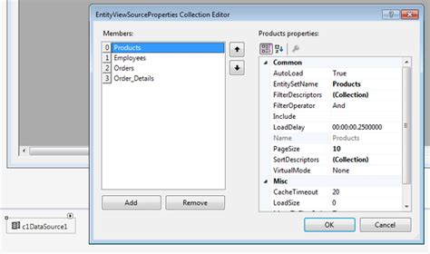 Datasource For Wpf Componentone For Wpf（コンポーネントワン） Developer