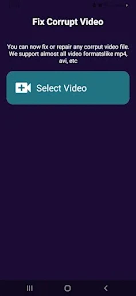 Android 용 Repair Video Fix Corrupt Mp4 다운로드