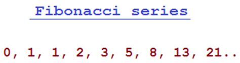 Fibonacci Series Iterative And Recursive Program In Java JavaByPatel