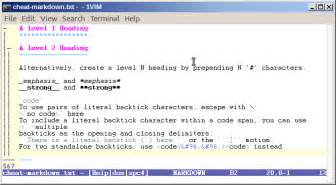 Vim Markdown On Gvim Super User