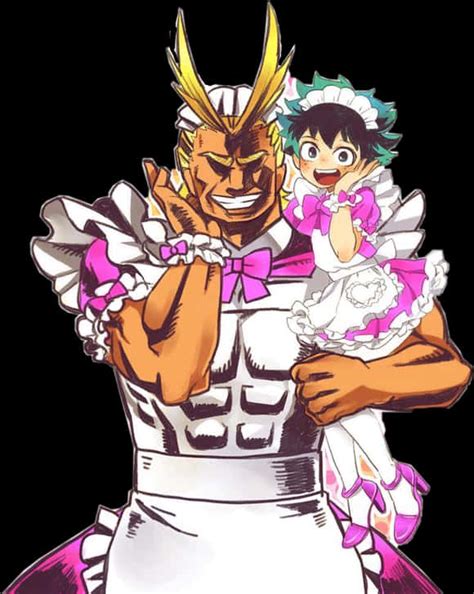 Download Deku And All Might Fun Costumes