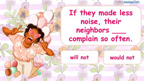 FIRST OR SECOND CONDITIONAL Interactive Game Quiz Test ESL Grammar Activity Made By Teachers