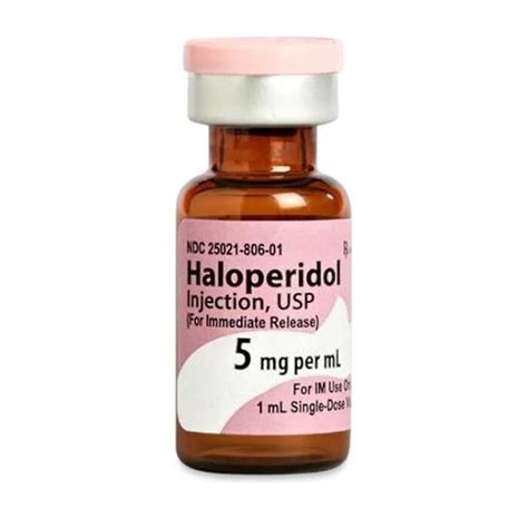 Haloperidol Injection Haloperidol By Gland Pharma Limited Gland