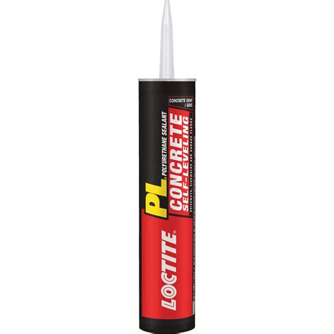 Loctite Pl Self Leveling Sealant 10 Oz Limestone Gray Concrete Sealant Do It Best