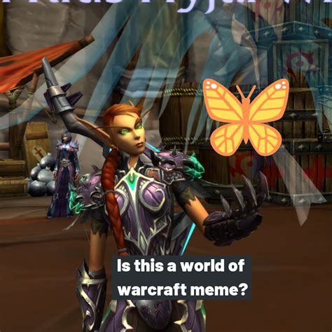 My Character Bugged Out And Reminded Me Of Something Rwow