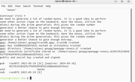 How To Generate Pgp Keys Using Gnupg On Linux Geeksforgeeks