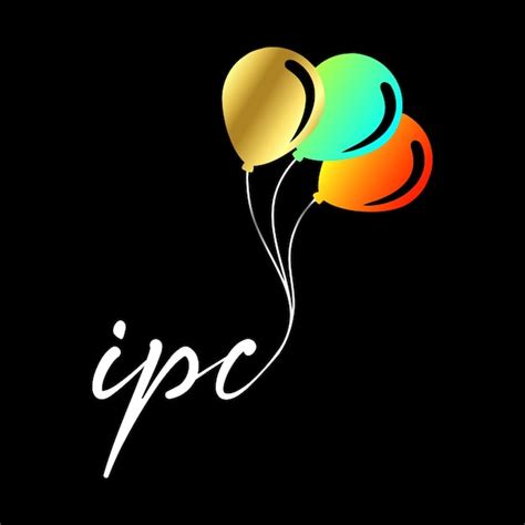 Premium Vector Ipc Monogram Logotype For Celebration Event Wedding