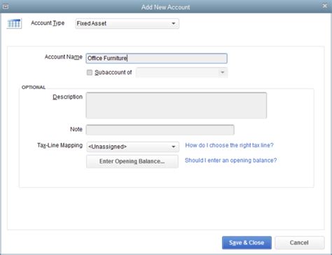 Quickbooks Fixed Asset Items A Quick Tutorial