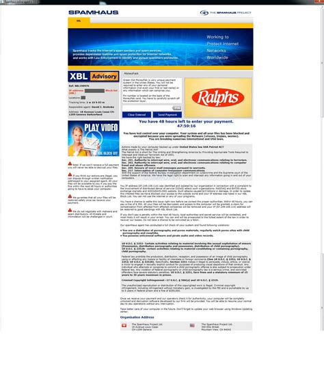 Spamhaus Ransomware Removal Guide Uninstall Instructions