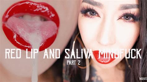 Red Lip And Saliva Mindfuck Part 2 Mistress Youko Clips4sale
