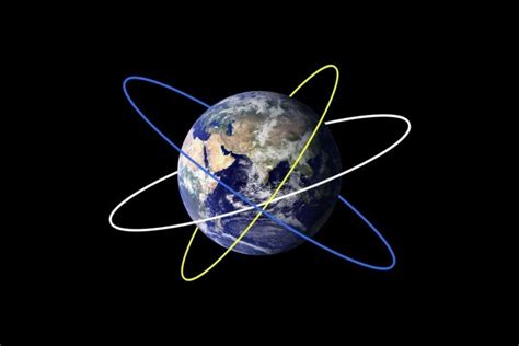 A Geosynchronous Satellite Orbits The Earth The Earth Images Revimage Org