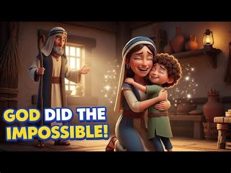 Elisha Raises The Shunammite Womans Son 2 Kings 4 Bible Story For