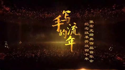 张宏光40年经典作品音乐会手写的流年 YouTube