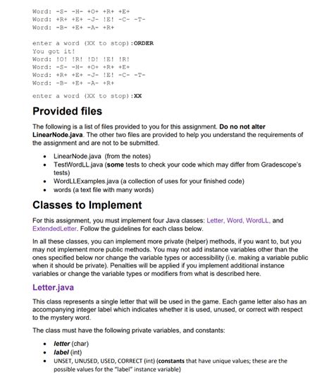 Solved Introduction Wordle Is A Popular Game That Was Only